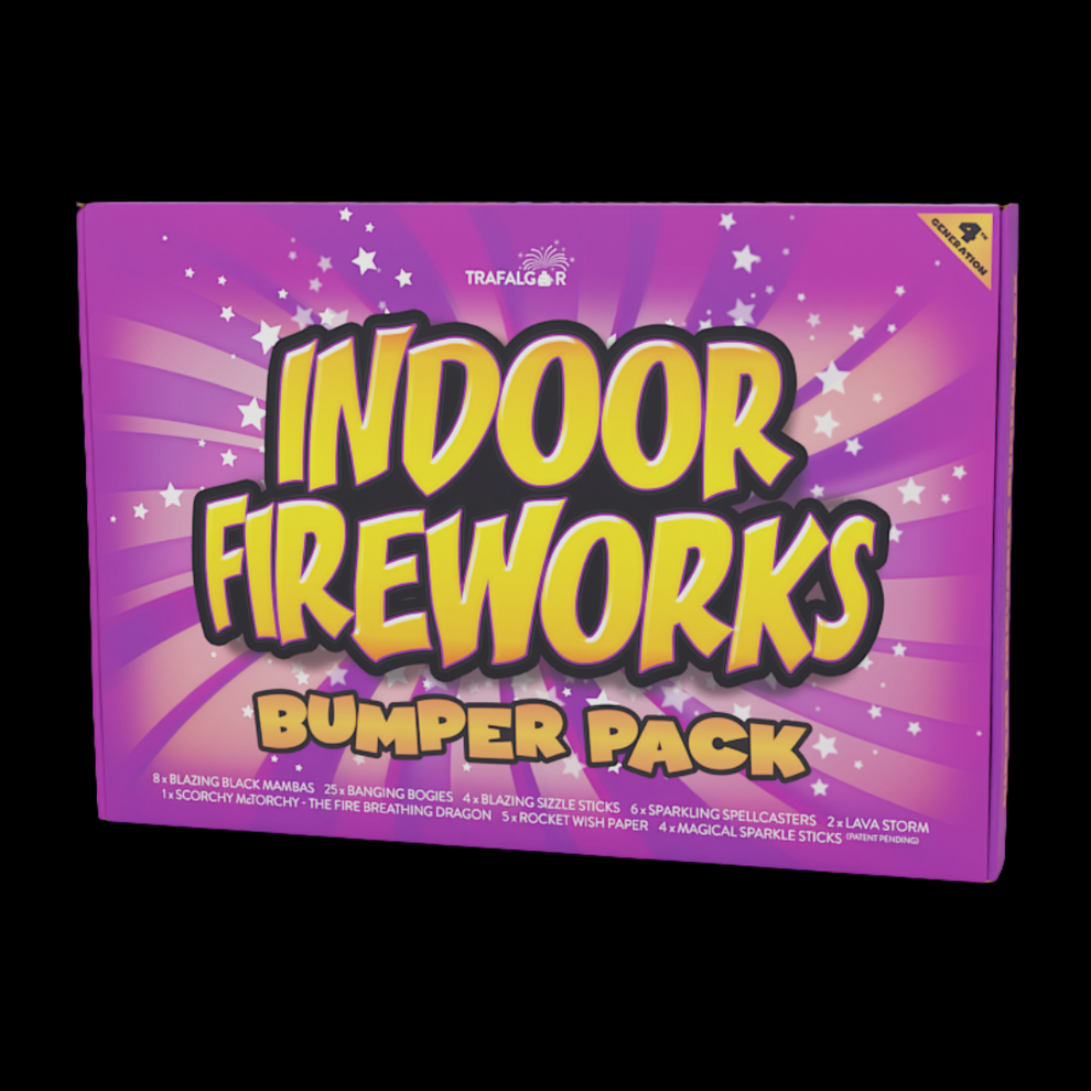 Indoor Fireworks Selection Box by Trafalgar Fireworks – MK Fireworks King
